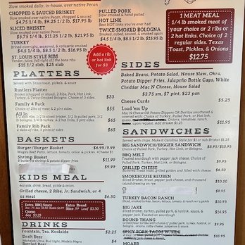 RUSTLERS BBQ - Updated October 2025 - 174 Photos & 154 Reviews - 806 E ...