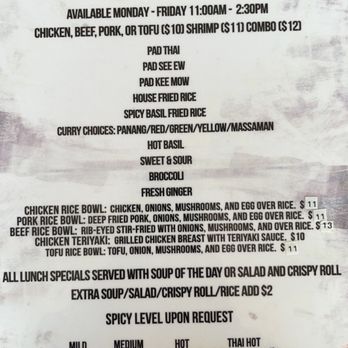 TRINITY STREET FOOD - Thai Restaurant - 135 S Ector Dr, Euless, Texas ...