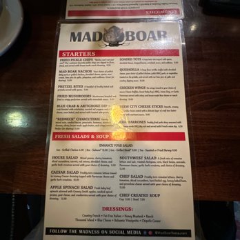 MAD BOAR RESTAURANT & PUB - Updated December 2025 - 291 Photos & 187 ...