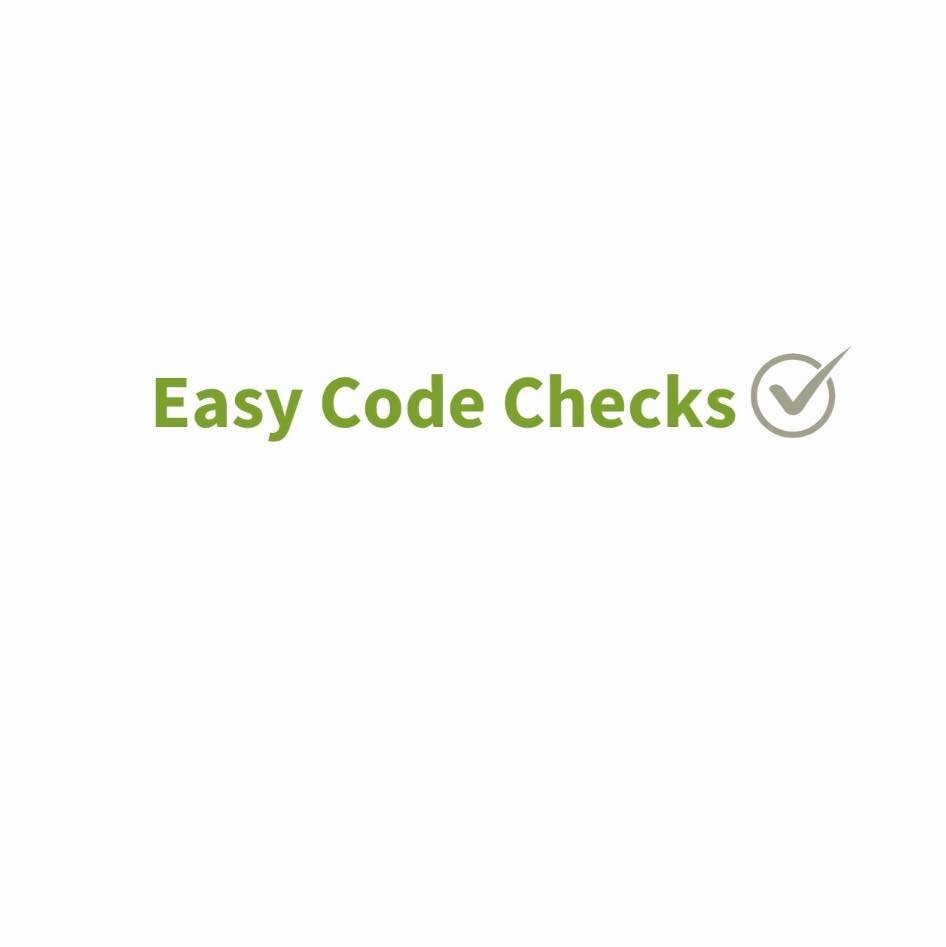 EASY CODE CHECKS - Updated August 2025 - Greenville, South Carolina ...
