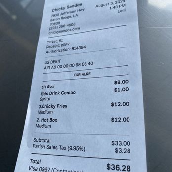 CHICKY SANDOS - Updated December 2025 - 71 Photos & 63 Reviews - 7930 ...