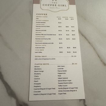 THE COFFEE GIRL - Updated October 2025 - 57 Photos & 13 Reviews - 219 S ...