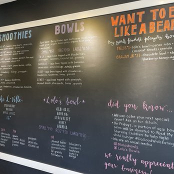 LOLO’S BOWLS - Updated September 2024 - 69 Photos & 68 Reviews - 854 S ...