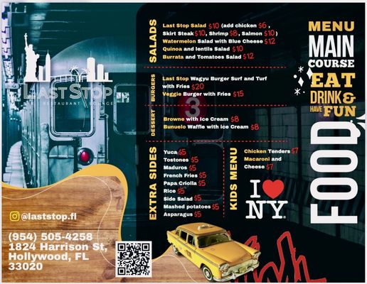 LAST STOP RESTAURANT BAR AND LOUNGE - Updated September 2024 - 1824 ...