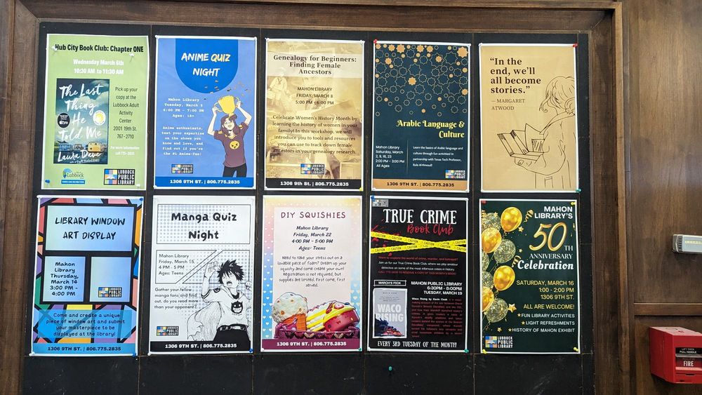 GEORGE & HELEN MAHON PUBLIC LIBRARY - 13 Photos - 1306 9th St, Lubbock ...