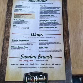 THE FOX & HOUNDS RESTAURANT & TAVERN - Updated July 2024 - 389 Photos ...