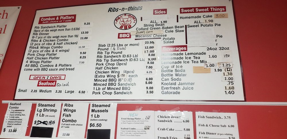 RIBS-N-THINGS - Updated February 2025 - 18 Reviews - 4037 Silver Hill ...