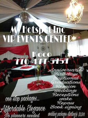 VIP EVENTS CENTER - Updated August 2025 - 1833 Mount Zion Rd, Morrow ...