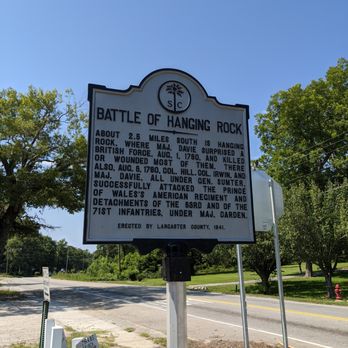 BATTLE OF HANGING ROCK HISTORIC MARKER - Updated June 2024 - 309 Main ...