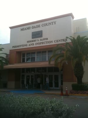 MIAMI-DADE COUNTY PERMITTING AND INSPECTION CENTER - Updated September ...