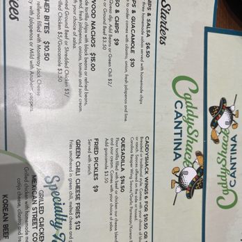 CADDY SHACK CANTINA - Updated March 2025 - 68 Photos & 36 Reviews ...