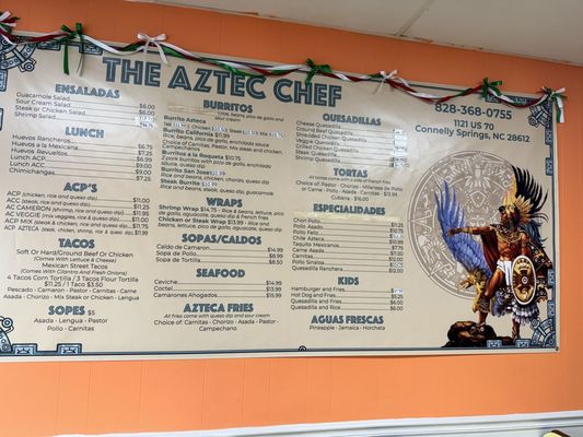 THE AZTEC CHEF - Updated August 2025 - 48 Photos - 1121 US 70, Connelly ...