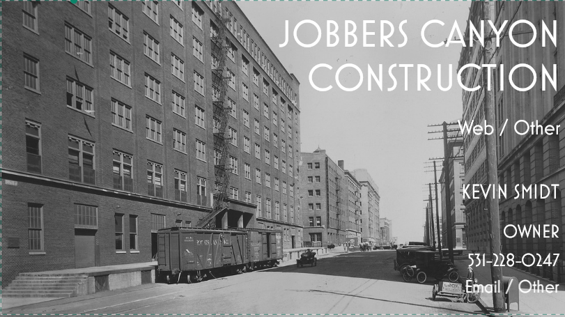 JOBBERS CANYON CONSTRUCTION - Updated November 2024 - Plattsmouth ...