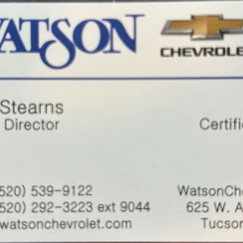 WATSON CHEVROLET - Updated August 2024 - 50 Photos & 146 Reviews - 625 ...