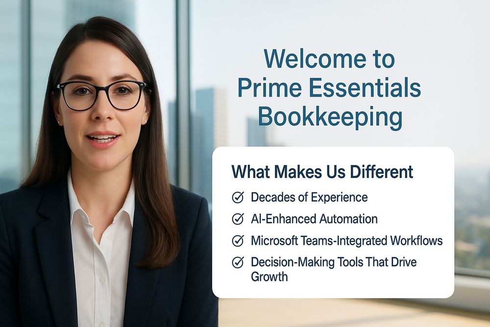 PRIME ESSENTIALS BOOKKEEPING - Updated July 2025 - Request Consultation - Orlando, Florida ...