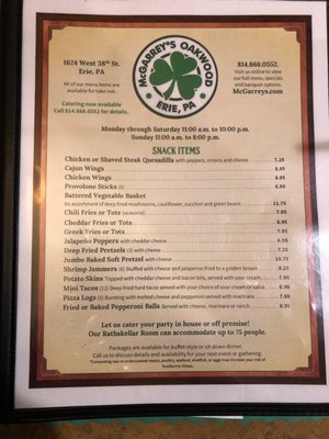 MCGARREY’S OAKWOOD CAFE - 27 Photos & 57 Reviews - 1624 W 38th St, Erie ...