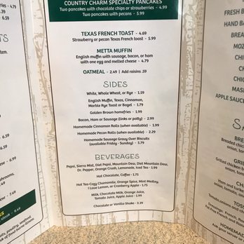 COUNTRY CHARM CAFE - Updated December 2025 - 45 Photos & 15 Reviews ...