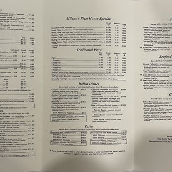 MILANO’S FAMILY RESTAURANT - Updated October 2025 - 67 Photos & 170 ...