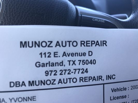 MUNOZ AUTO REPAIR - Updated May 2026 - 12 Reviews - 112 E Avenue D ...