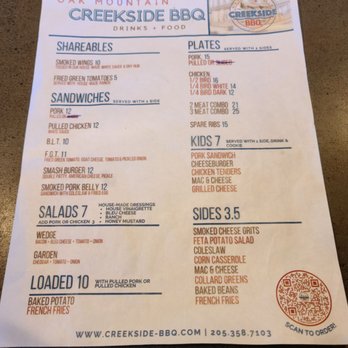 CREEKSIDE BBQ - 185 Photos & 132 Reviews - 1020 Oak Mountain Park Rd ...