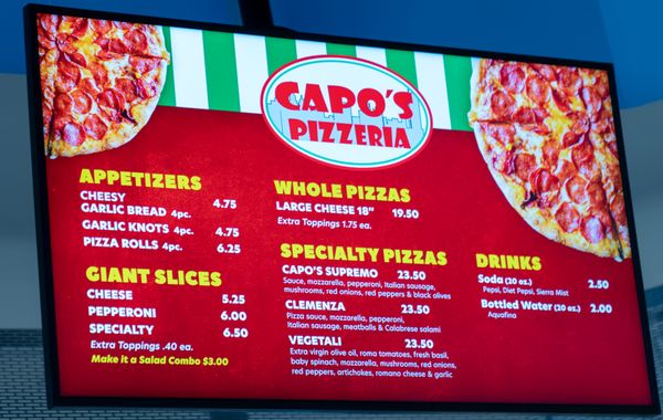 CAPO’S PIZZERIA - Updated June 2025 - 3331 General Hudnell Dr, San ...