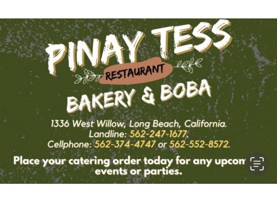 PINAY TESS RESTAURANT - Updated July 2025 - 1336 W Willow St, Long ...