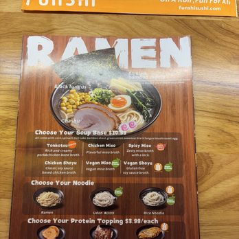FUNSHI SUSHI RAMEN BOBA - Updated September 2025 - 134 Photos & 35 ...
