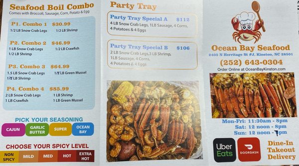 OCEAN BAY SEAFOOD - Updated January 2026 - 2405 N Herritage St, Kinston ...