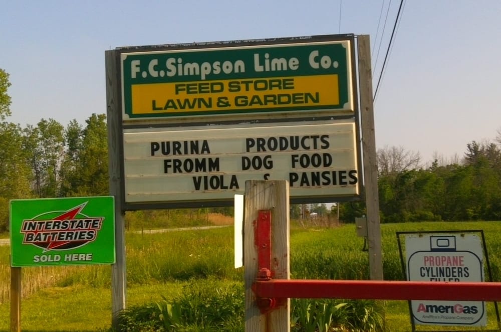 SIMPSON F C LIME - Updated December 2025 - 1293 Wadhams Rd, Kimball ...