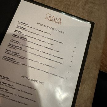 GAIA STEAKHOUSE - Updated April 2025 - 171 Photos & 69 Reviews - 1820 ...