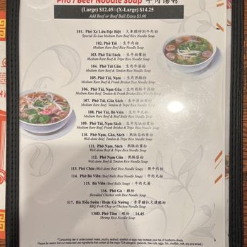 PHO XE LUA VIET THAI RESTAURANT - 607 Photos & 751 Reviews - 907 Race ...