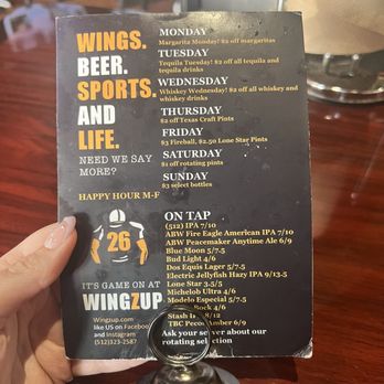 WINGZUP - Updated April 2025 - 479 Photos & 538 Reviews - 1000 E 41st ...