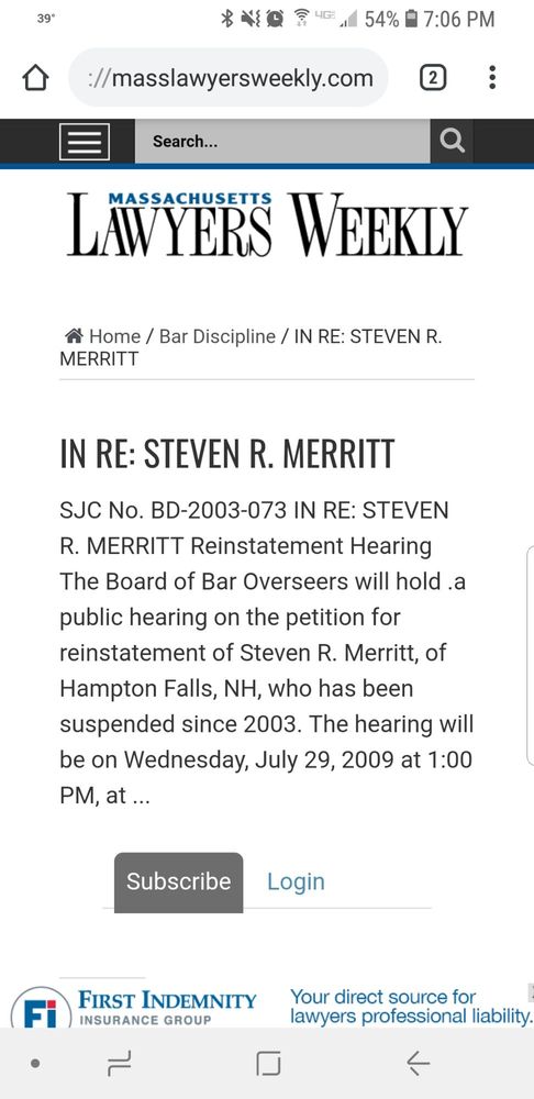 STEVE MERRITT ATTORNEY AT LAW - Updated December 2025 - 523 W Lamar ...