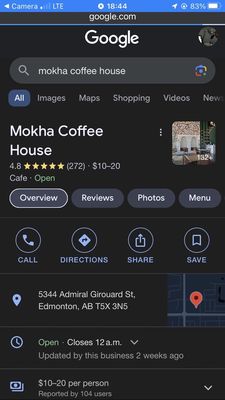 MOKHA COFFEE HOUSE - Updated August 2025 - 10 Photos & 10 Reviews ...