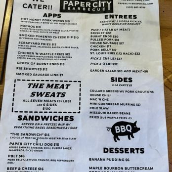PAPER CITY BBQ - Updated December 2025 - 34 Photos & 28 Reviews - 855 ...