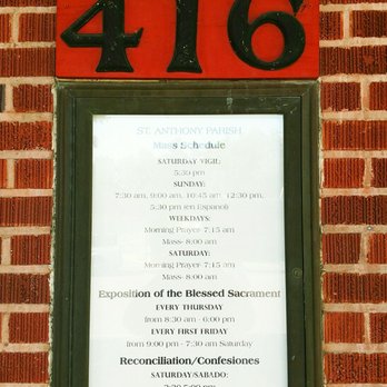 ST. ANTHONY CATHOLIC PARISH - Updated January 2026 - 22 Photos - 416 S ...