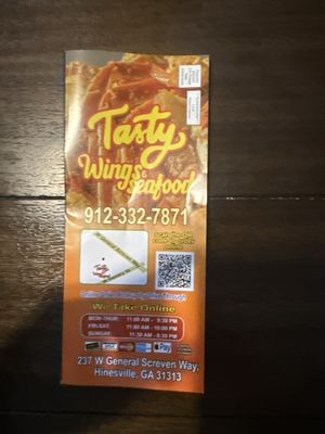 TASTY WINGS AND SEAFOOD - Updated September 2025 - 237 W General ...