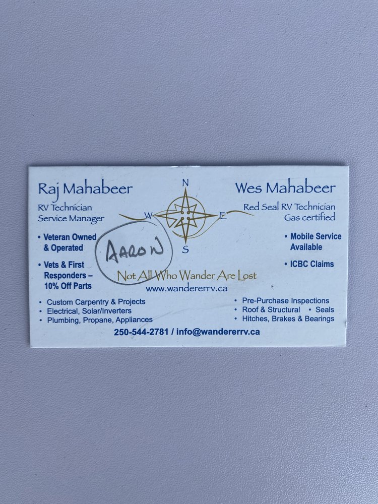 WANDERER RV - Updated January 2026 - 5-775 Lampson Street, Victoria ...