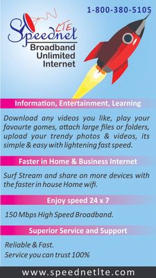 SPEEDNET BROADBAND INTERNET - Updated September 2025 - 10 Photos & 13 ...