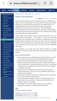 COLLIER COUNTY DOMESTIC ANIMAL SERVICES - Updated October 2025 - 19 ...