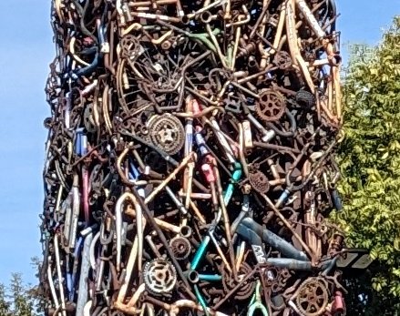 CYCLISK - 1255 Santa Rosa Ave, Santa Rosa, California - Public Art - Yelp