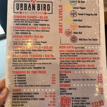 URBAN BIRD HOT CHICKEN - Updated November 2025 - 121 Photos & 101 ...
