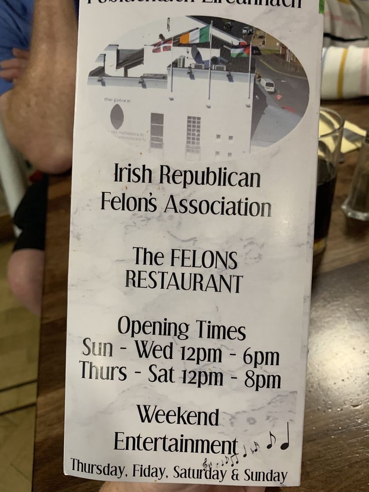 FELONS CLUB - Updated September 2025 - 10 Photos - 537 Falls Road ...
