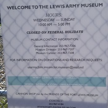 LEWIS ARMY MUSEUM - Updated June 2026 - 81 Photos & 13 Reviews - 4320 ...