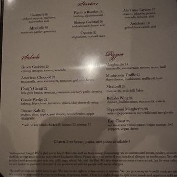 CRAIG’S - Updated October 2024 - 1294 Photos & 1338 Reviews - 8826 ...