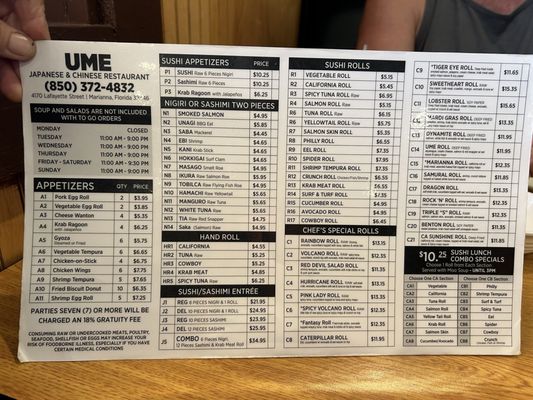 UME JAPANESE AND CHINESE RESTAURANT - Updated January 2026 - 52 Photos ...