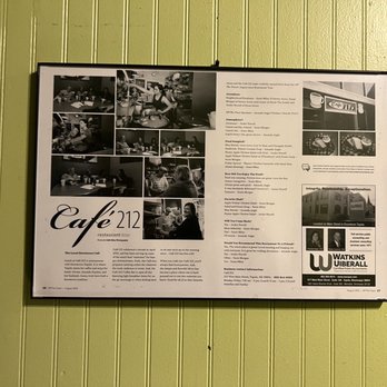 CAFE 212 - Updated December 2025 - 21 Photos & 60 Reviews - 212 W Main ...