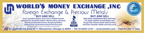 WORLD’S MONEY EXCHANGE - Updated December 2025 - 35 Reviews - 203 N La ...
