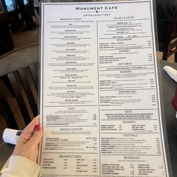 THE MONUMENT CAFÉ - Updated May 2024 - 1052 Photos & 1639 Reviews - 500 ...