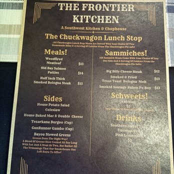 THE FRONTIER KITCHEN - Updated December 2025 - 20 Photos & 20 Reviews ...